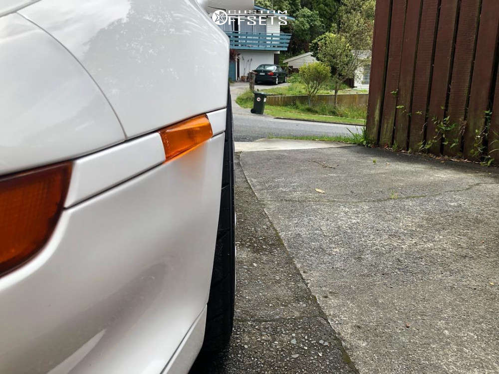 1995 Toyota MR2 with 17x8 38 Volk Winning F-Zero and 215/45R17 Yokohama ...