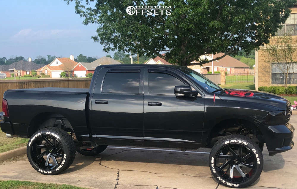 2015 Ram 1500 with 26x14 -81 ARKON OFF-ROAD Lincoln and 37/13.5R26 RBP ...