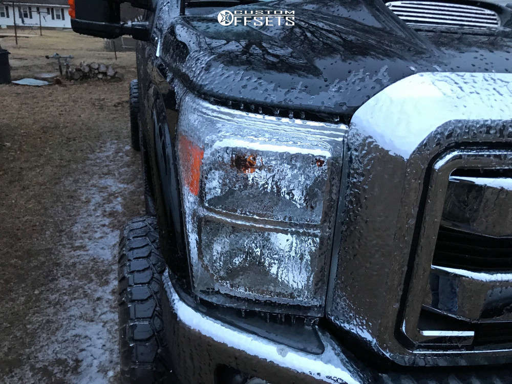 2016 Ford F-250 Super Duty with 20x12 -44 Dropstars 645mb and 35/12 ...