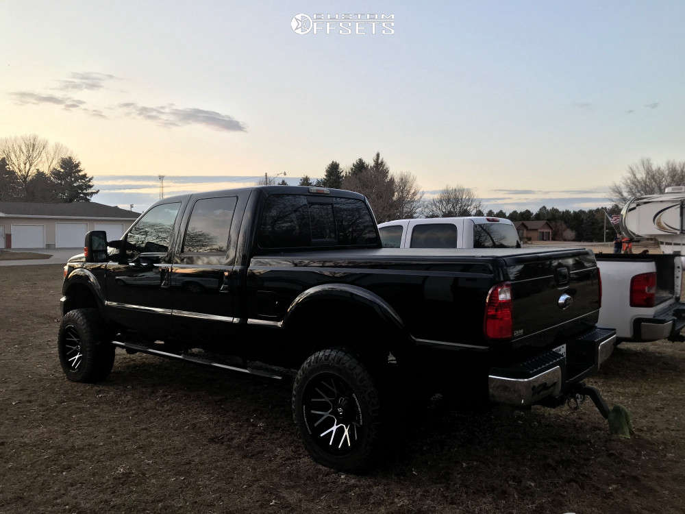 2016 Ford F-250 Super Duty with 20x12 -44 Dropstars 645mb and 35/12 ...
