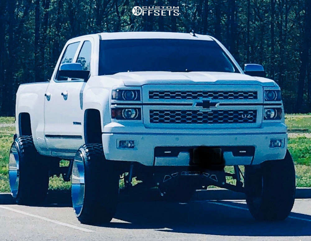 2014 Chevrolet Silverado 1500 with 26x14 -76 Hardcore Offroad Hc15 and ...