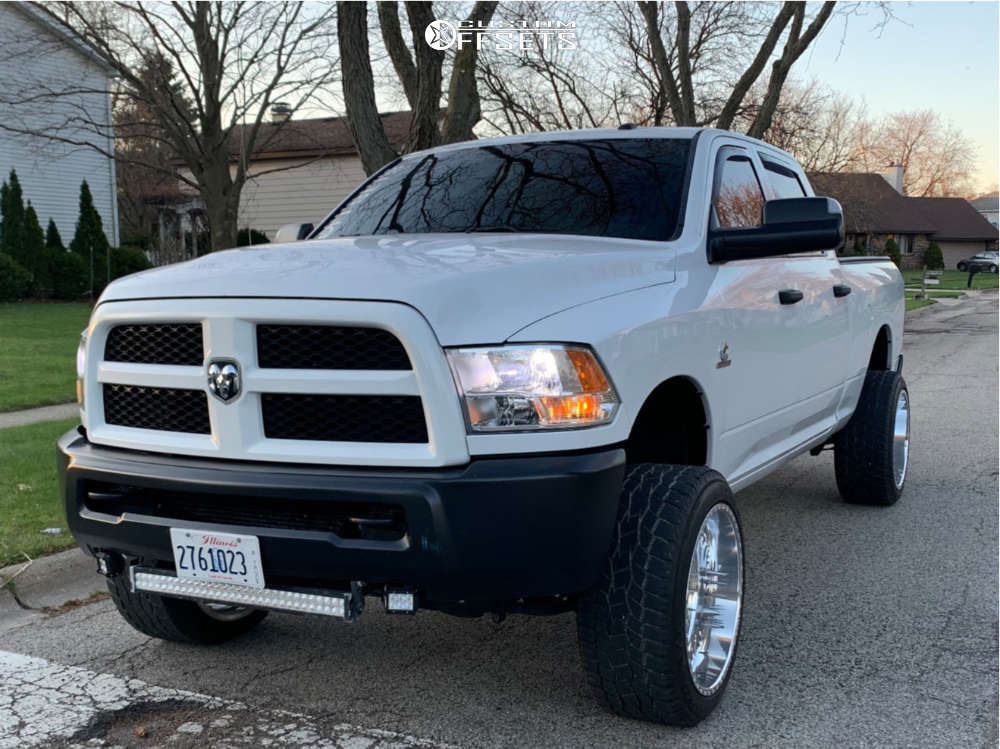2016 Ram 2500 with 22x12 -40 American Force Trax Ss and 305/40R22 Toyo ...