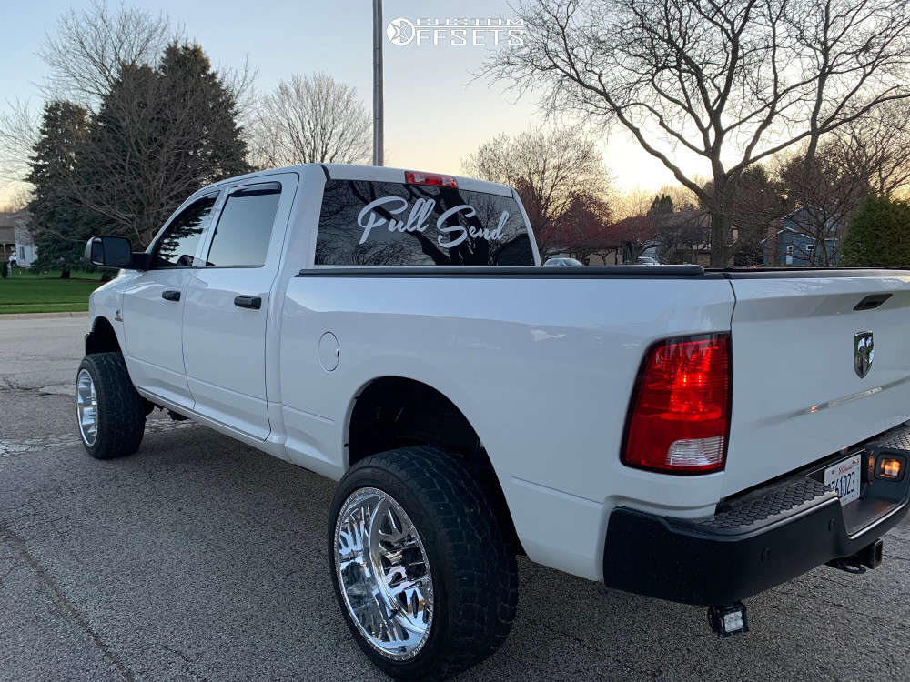 2016 Ram 2500 with 22x12 -40 American Force Trax Ss and 305/40R22 Toyo ...