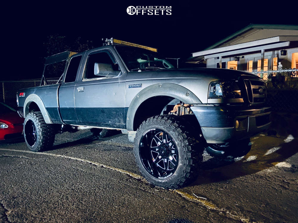 2006 Ford Ranger with 20x12 -44 Dropstars 655bm and 33/12.5R20 Duro ...