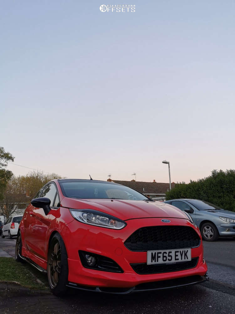2015 Ford Fiesta Wheel Offset Tucked Lowering Springs | 1025916 ...
