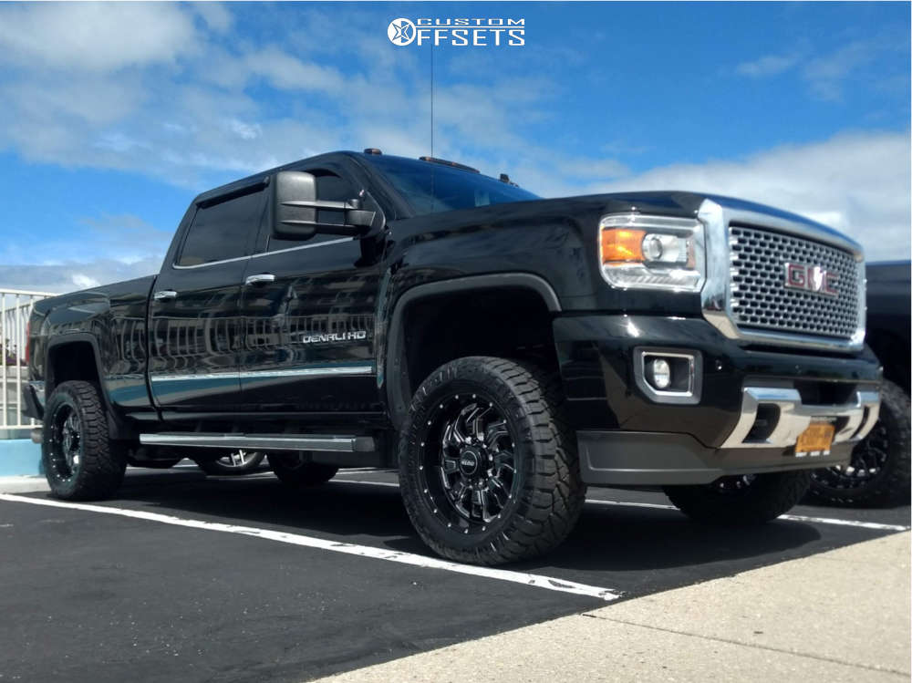 2015 GMC Sierra 3500 HD with 20x9 0 Sota Scar and 33/12.5R20 Nitto ...