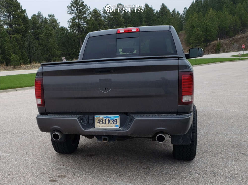 2014 Ram 1500 with 20x10 -19 Hardrock Crusher and 275/60R20 Pathfinder ...