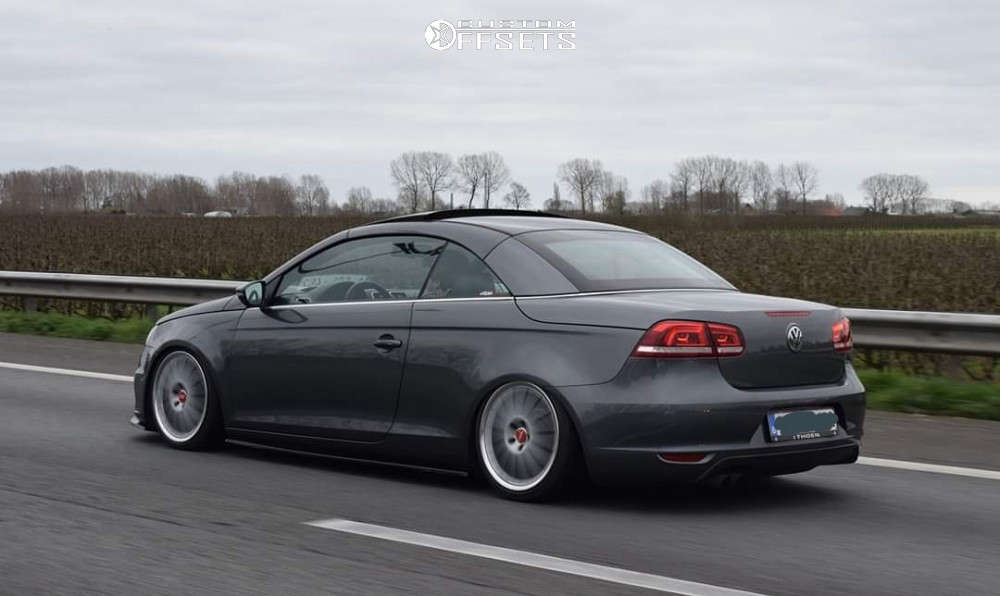 2011 Volkswagen Eos with 18x8 48 BBS Calitos and 215/35R18 Nankang ...