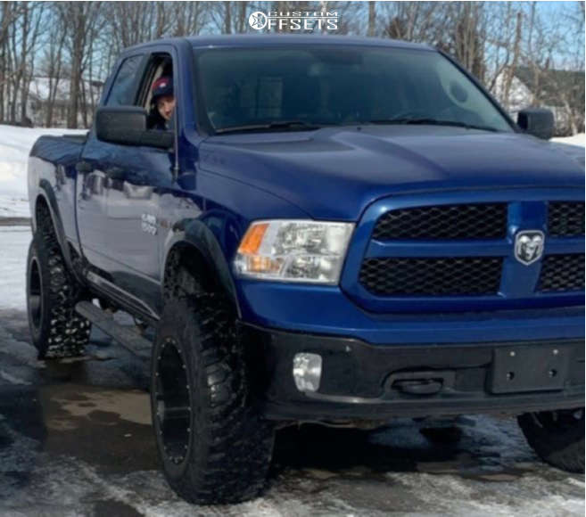 2016 Ram 1500 with 20x12 -44 XF Offroad Xf-216 and 37/13.5R20 Off-road ...