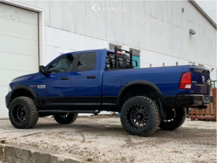2016 Ram 1500 with 20x12 -44 XF Offroad Xf-216 and 37/13.5R20 Off-road ...