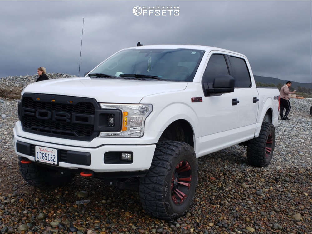 2019 Ford F-150 with 18x10 -24 XD Xd822 and 35/12.5R18 Nitto Mud ...