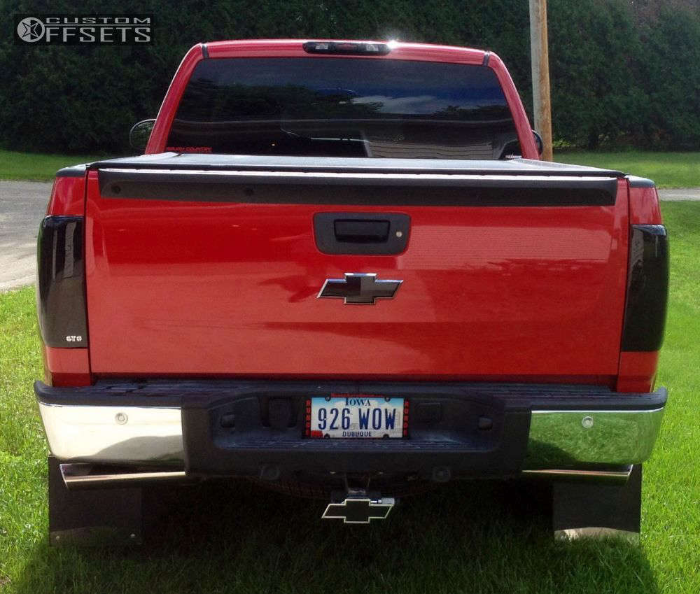 2011 Chevrolet Silverado 1500 with 18x8.5 18 Vision Warrior and 33/11 ...