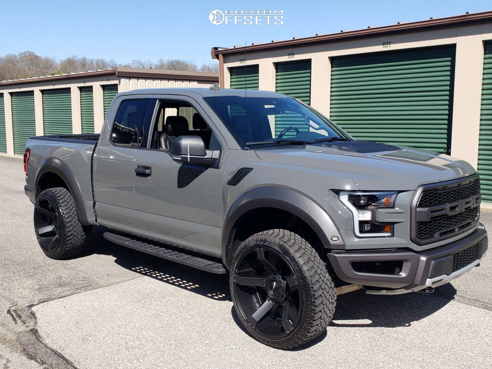 2020 Ford Raptor with 24x12 -44 XD Rockstar Ii and 285/40R24 Atturo ...