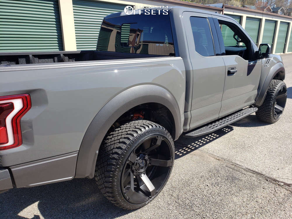 2020 Ford Raptor with 24x12 -44 XD Rockstar Ii and 285/40R24 Atturo ...