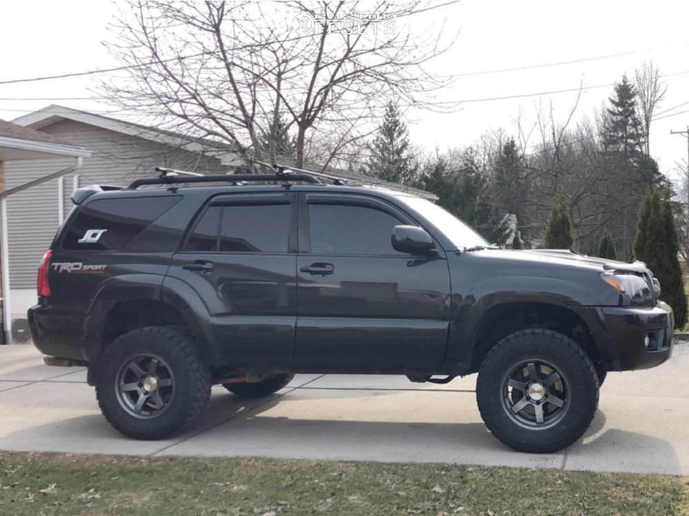 2006 Toyota 4Runner with 17x8 0 Level 8 Mk6 and 275/70R17 Cooper ...