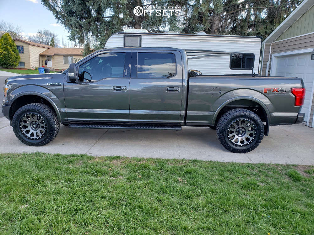 2019 Ford F-150 with 20x9 1 Fuel Vector and 275/65R20 Nitto Ridge ...