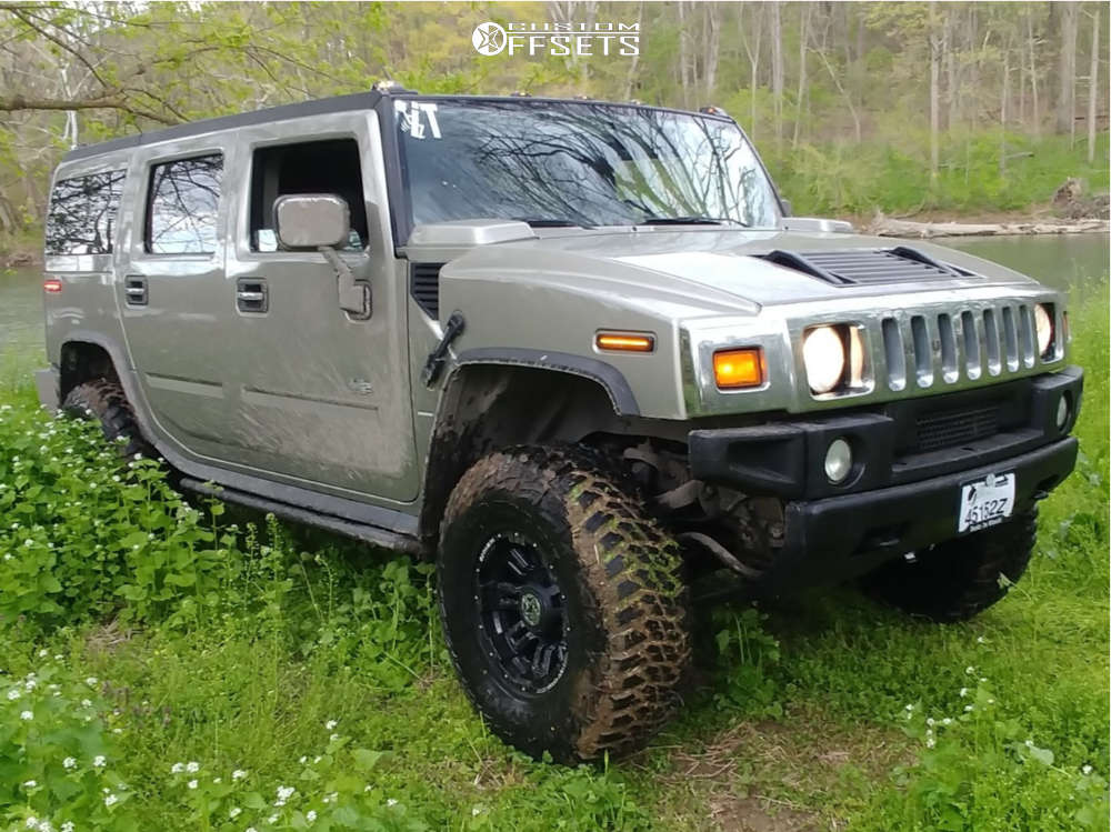2003 Hummer H2 with 17x9 -12 Anthem Off-Road Enforcer and 37/12.5R17 ...
