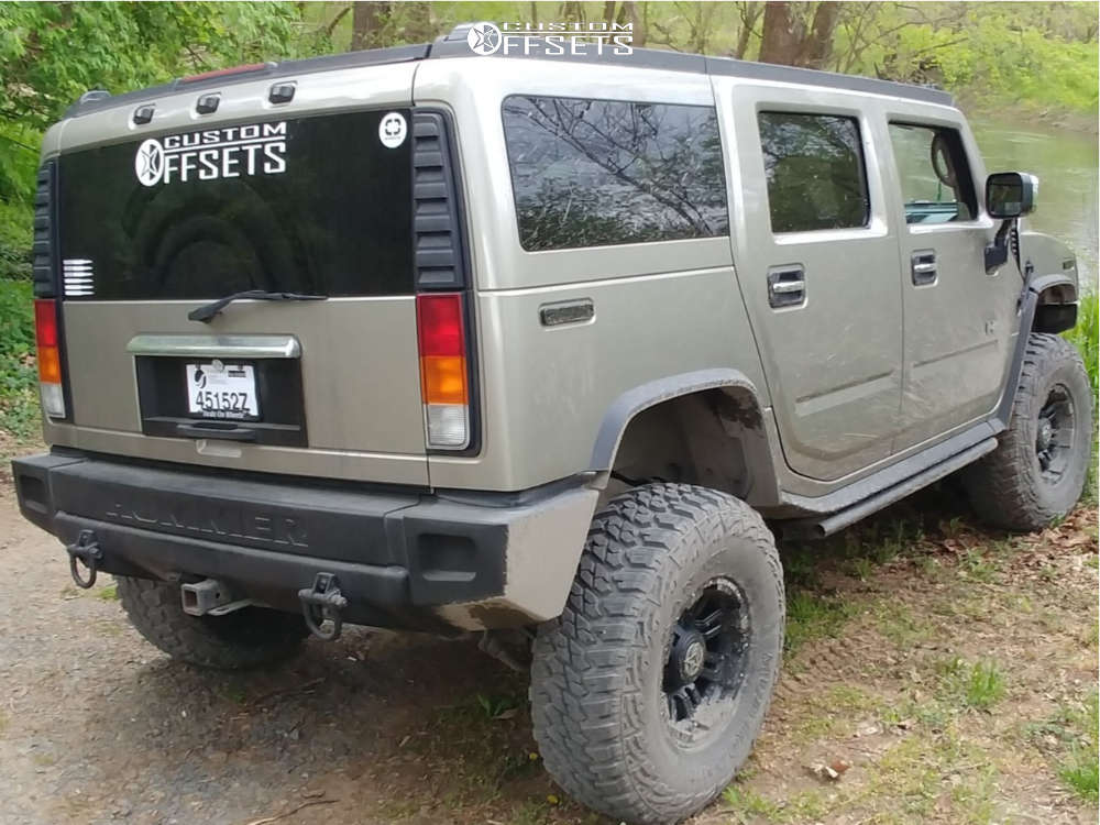 2003 Hummer H2 with 17x9 -12 Anthem Off-Road Enforcer and 37/12.5R17 ...
