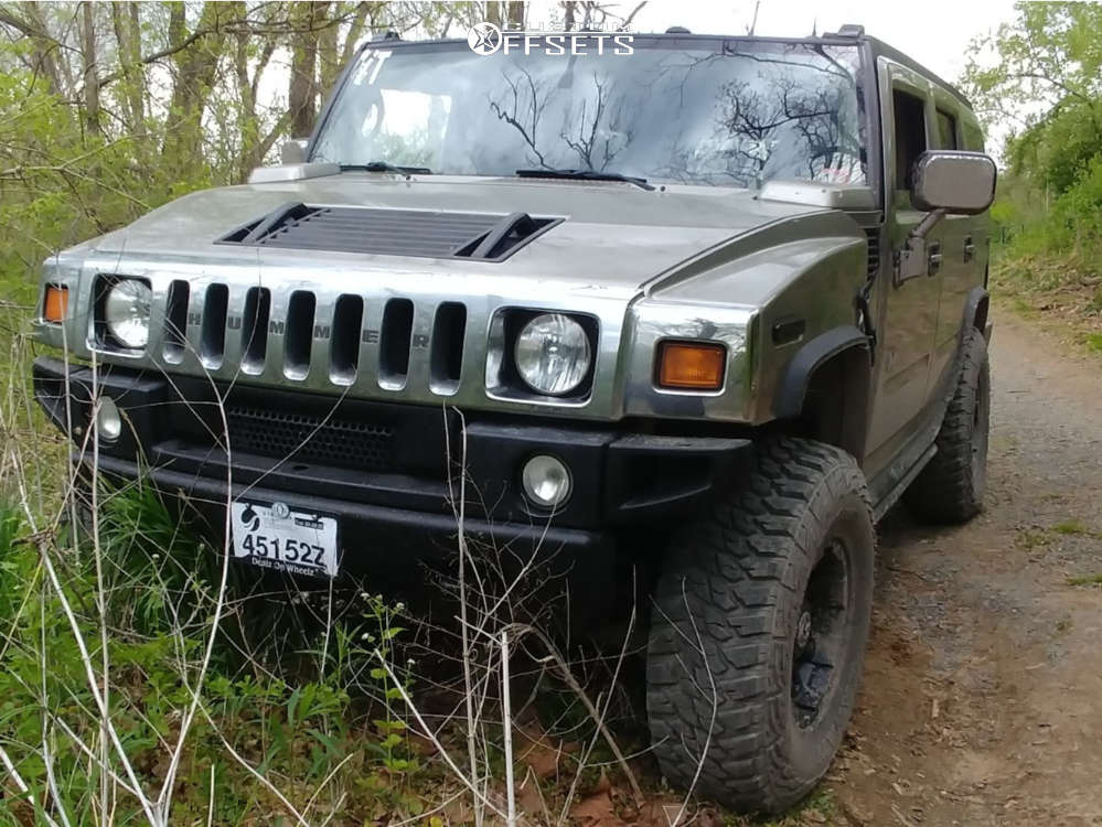 2003 Hummer H2 with 17x9 -12 Anthem Off-Road Enforcer and 37/12.5R17 ...