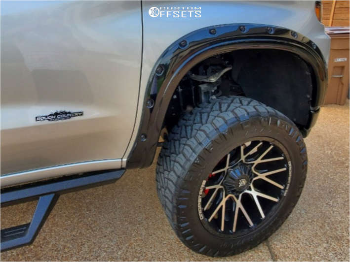 2019 Chevrolet Silverado 1500 with 22x10 -25 Dropstars 654mb and 35/12 ...