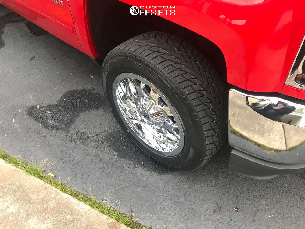 2016 Chevrolet Silverado 1500 with 20x9 0 RBP 73R and 285/50R20 Toyo ...