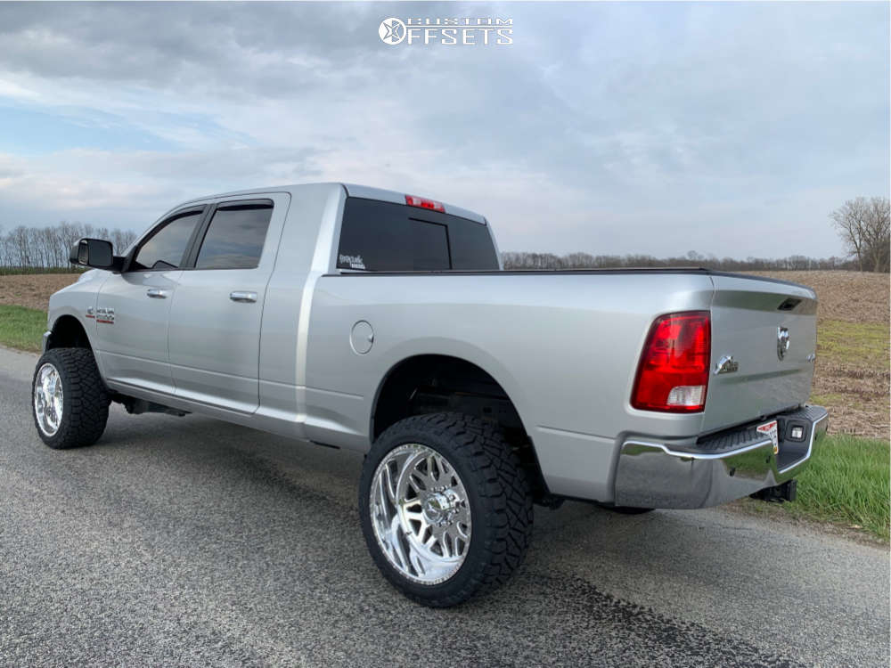 2016 Ram 2500 with 22x12 -40 American Force Trax SS and 33/12.5R22 ...