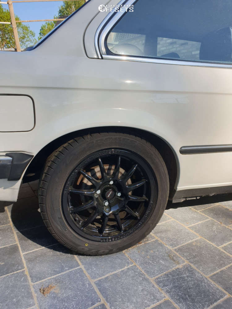 1986 BMW 3 Series with 15x7 25 Team Dynamics Pro Race 1.2 and 205/50R15 ...