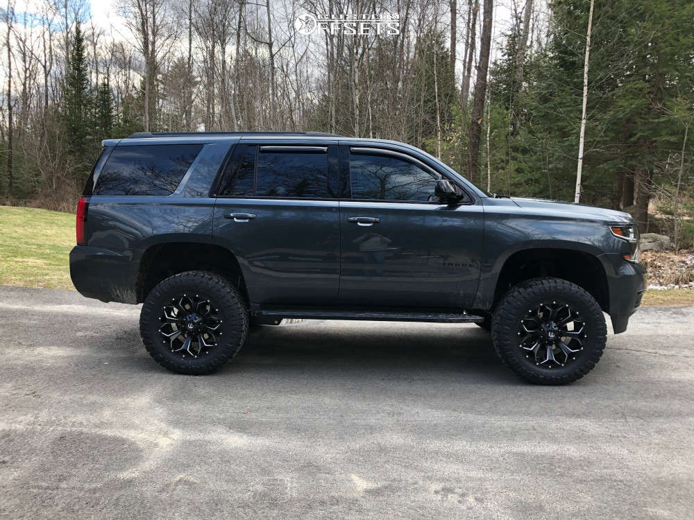 2020 Chevrolet Tahoe with 20x9 19 Fuel Assault and 35/12.5R20 Nitto ...