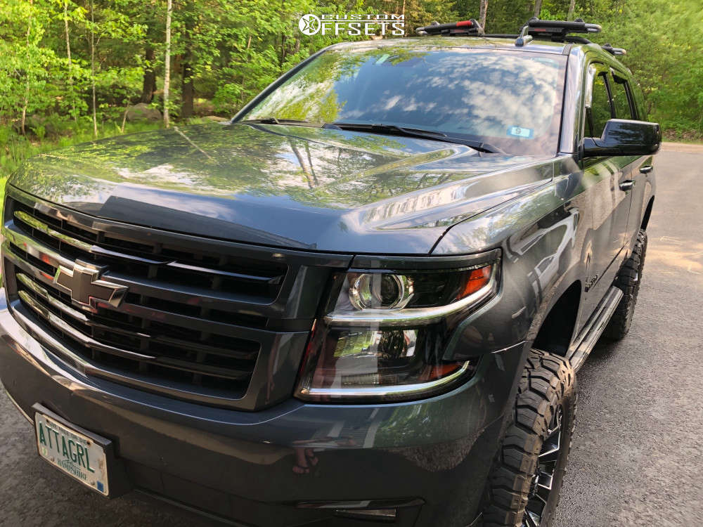 2020 Chevrolet Tahoe with 20x9 19 Fuel Assault and 35/12.5R20 Nitto ...