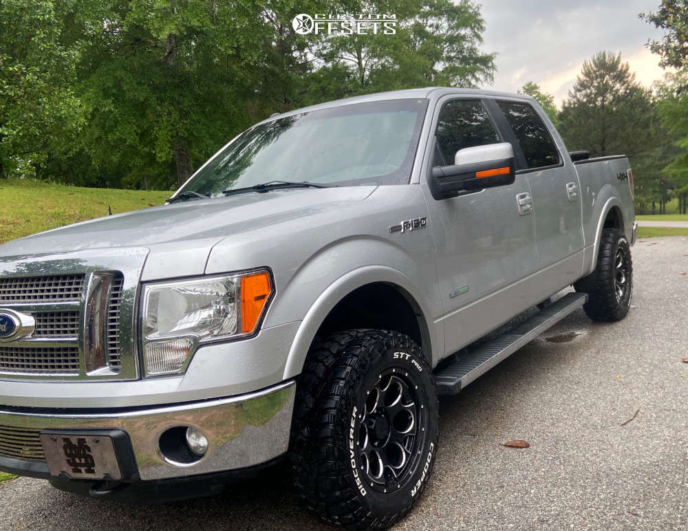 2012 Ford F-150 with 18x9 -12 Mamba M17 and 275/65R18 Cooper Discoverer ...