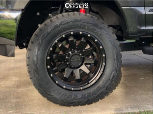 2017 Ford E-250 Super Duty with 20x10 -18 Raceline Clutch and 35/12 ...