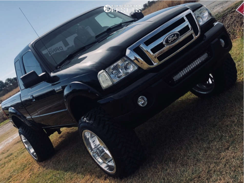 2008 Ford Ranger with 20x12 -51 Fuel Forged Ff36 and 275/55R20 Toyo ...