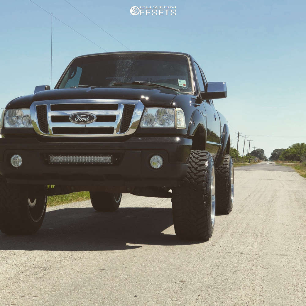 2008 Ford Ranger with 20x12 -51 Fuel Forged Ff36 and 275/55R20 Toyo ...