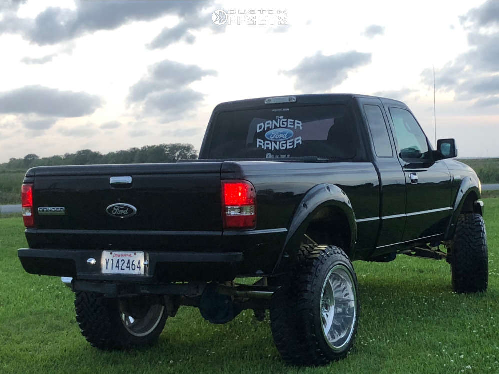 2008 Ford Ranger with 20x12 -51 Fuel Forged Ff36 and 275/55R20 Toyo ...