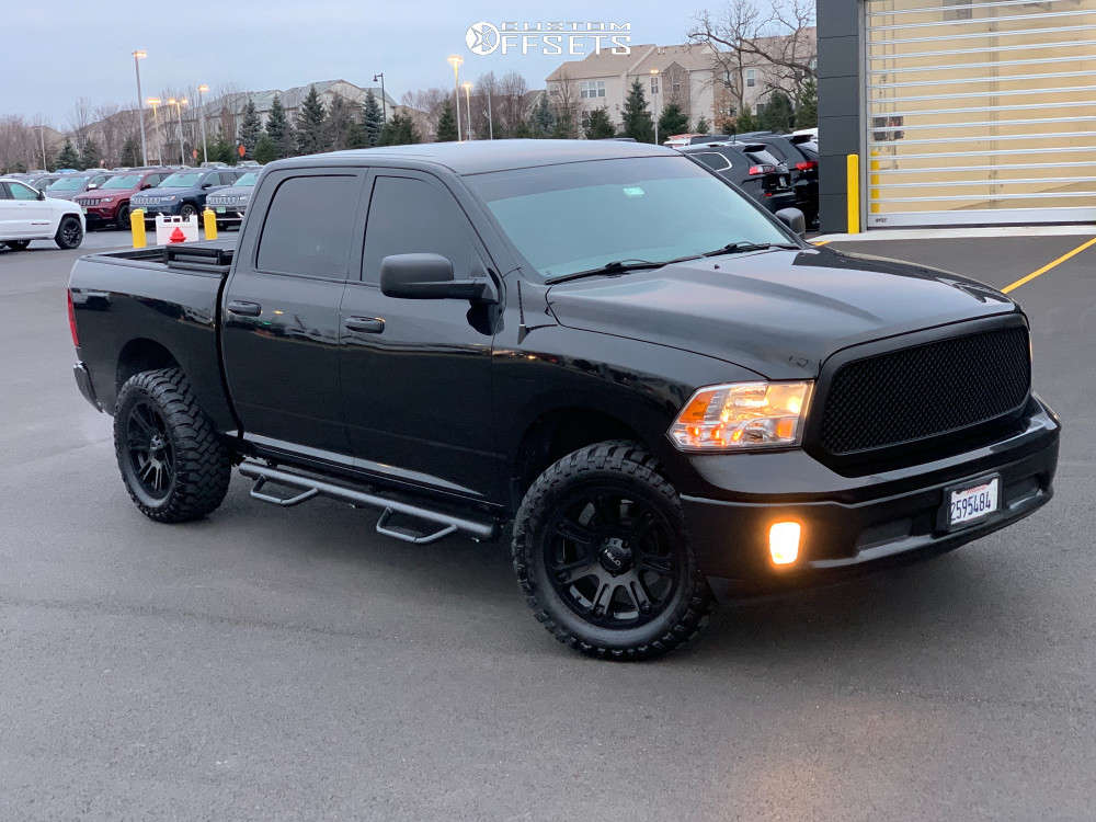 2019 Ram 1500 Classic with 20x9 18 Helo He904 and 305/55R20 Falken ...