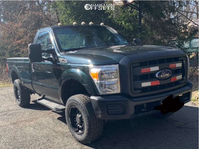 2013 Ford F-250 Super Duty with 18x9 -12 Anthem Off-Road Enforcer and ...