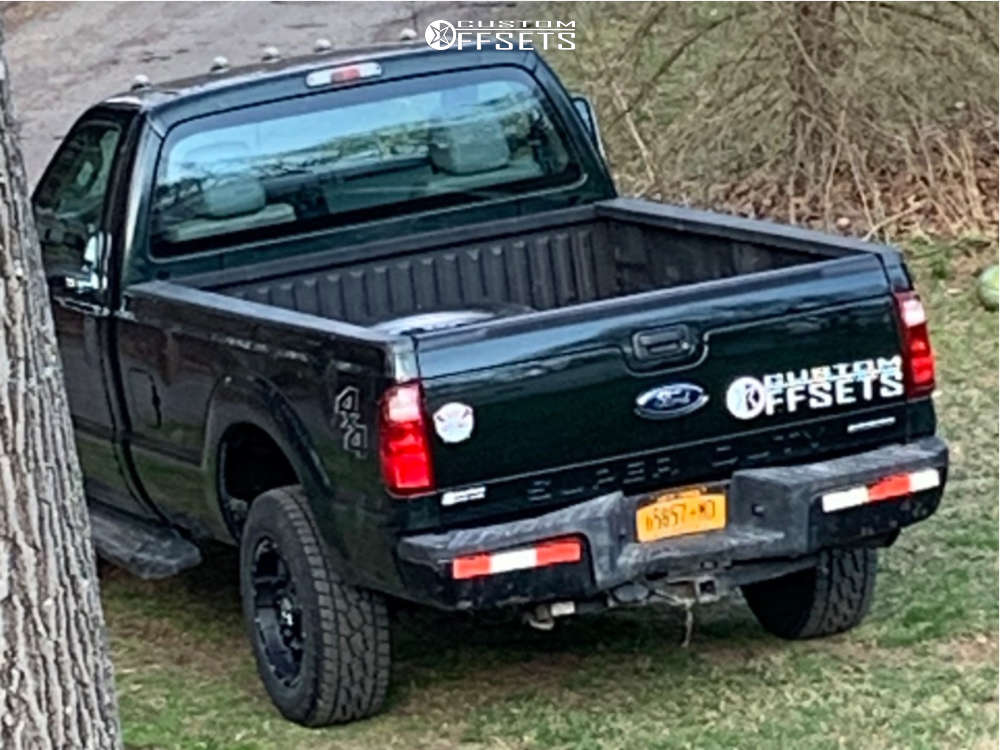 2013 Ford F-250 Super Duty with 18x9 -12 Anthem Off-Road Enforcer and ...