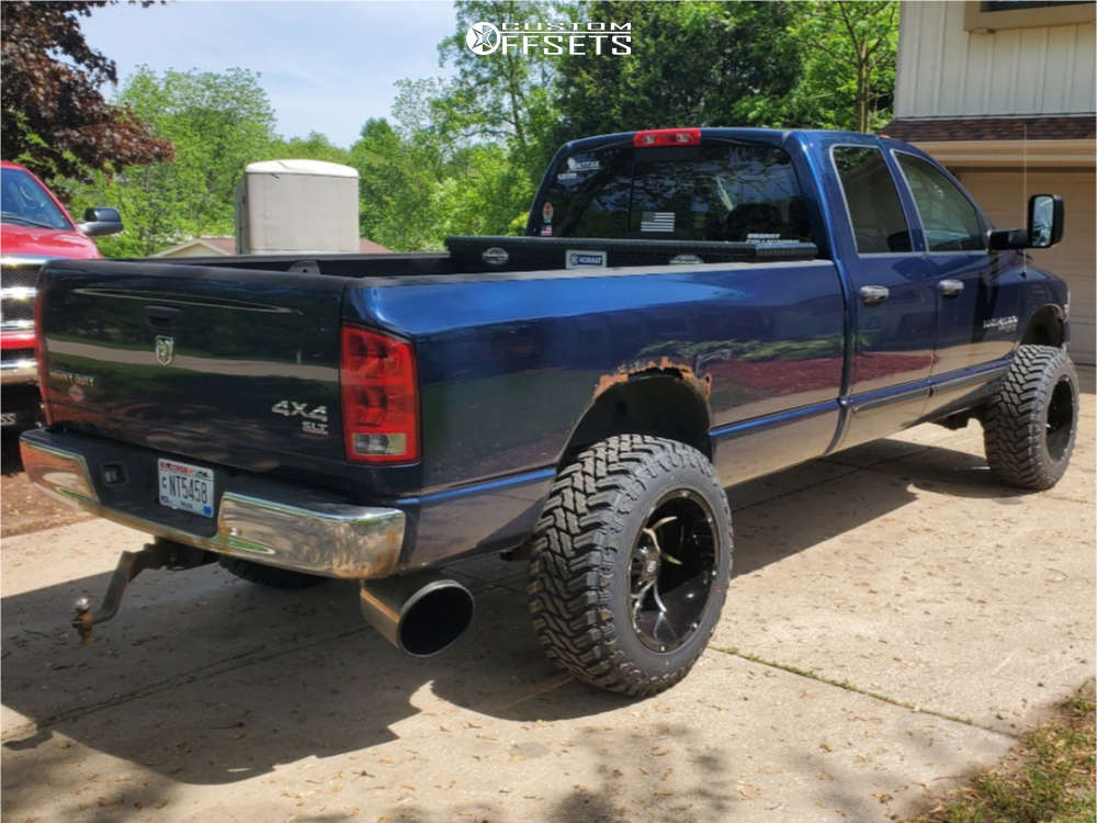 2005 Dodge Ram 2500 with 20x12 -51 Vision Prowler and 35/12.5R20 Atturo ...