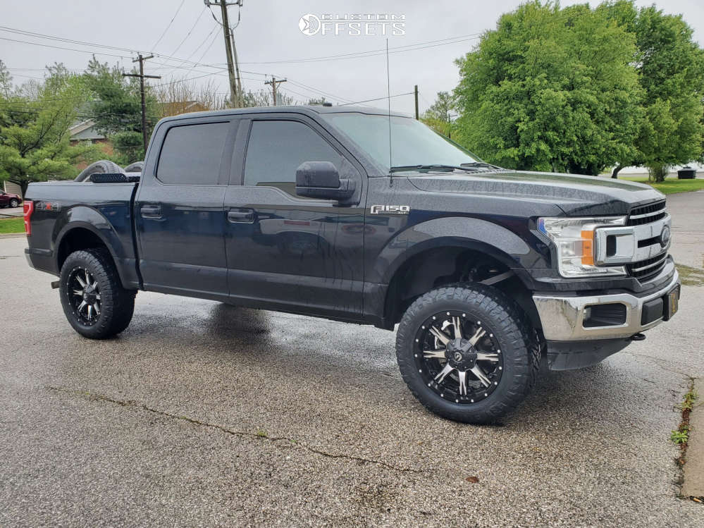 2018 Ford F-150 with 20x9 1 Fuel Nutz and 275/60R20 Nitto Ridge Grappler and Suspension Lift 3 ...