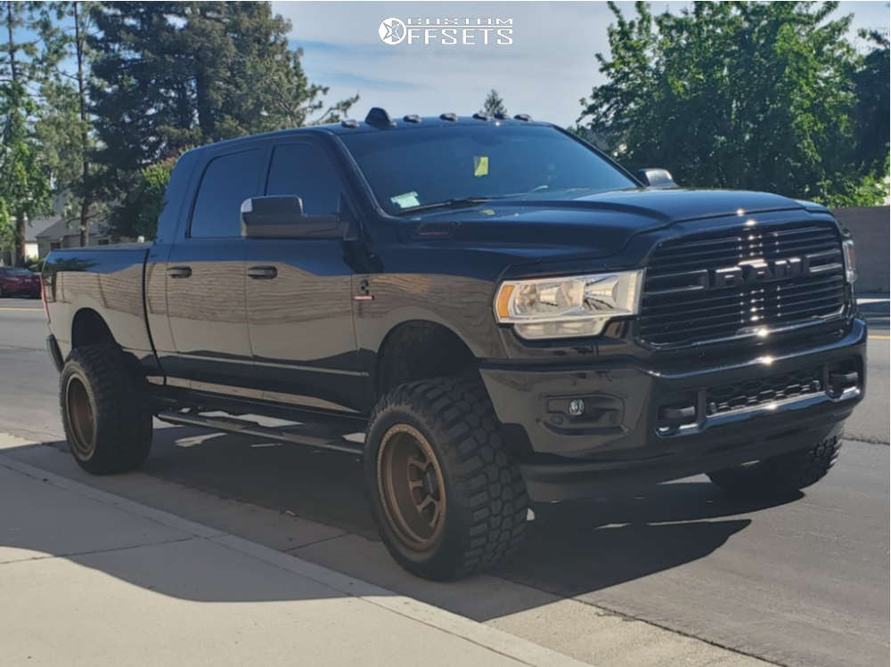 2020 Ram 2500 with 20x12 -52 Method Mr605 and 35/13.5R20 RBP Repulsor ...