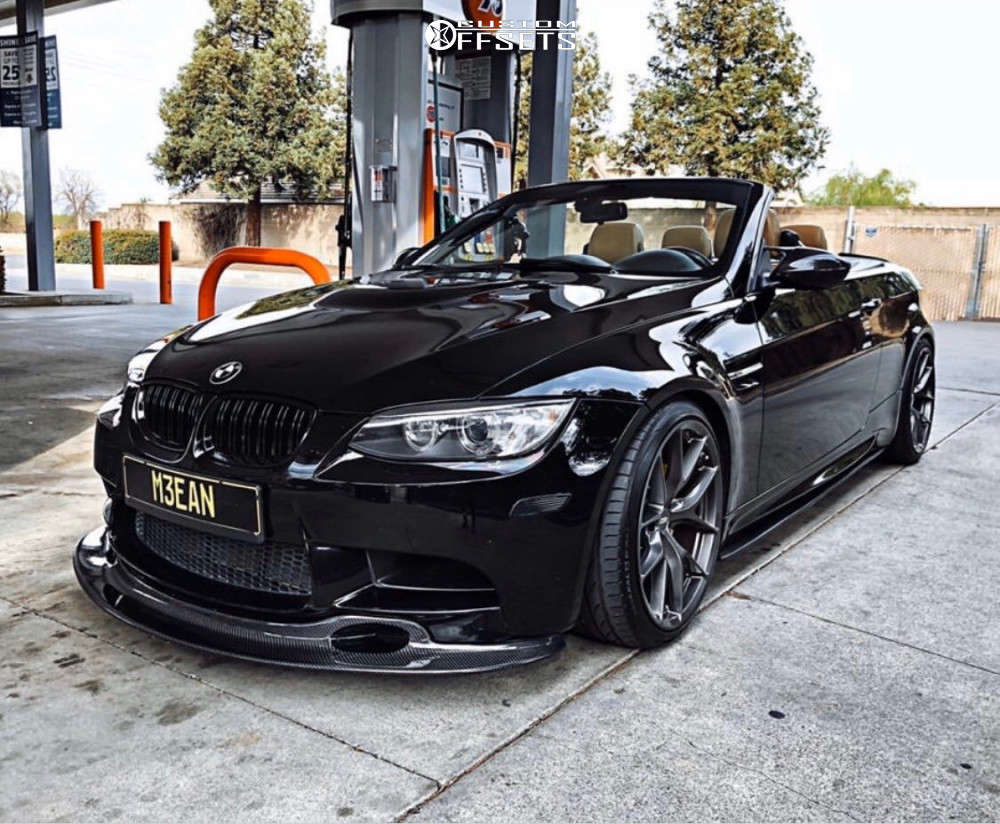2011 BMW M3 with 19x9.5 22 ESR Rf2 and 245/35R19 General G-max Rs and ...