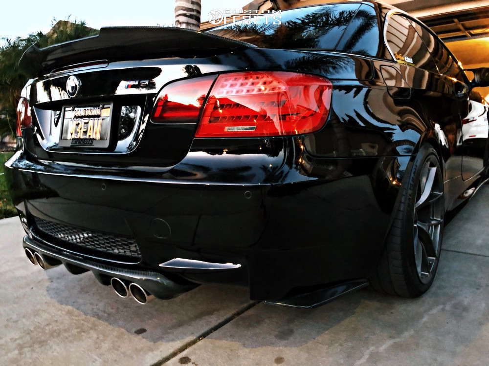 2011 BMW M3 with 19x9.5 22 ESR Rf2 and 245/35R19 General G-max Rs and ...
