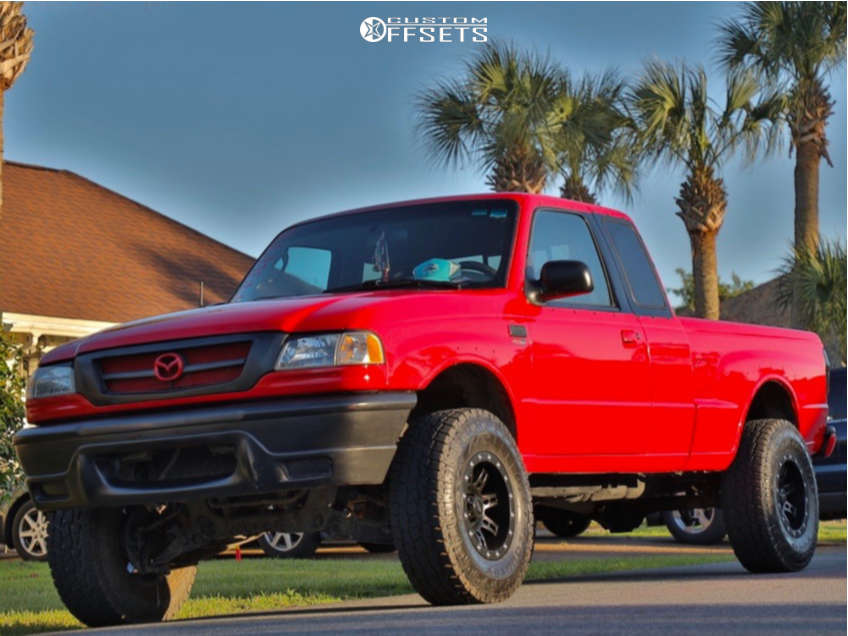 2002 Mazda B3000 with 15x8 -19 Pro Comp Series 31 and 31/10.5R15 Toyo ...