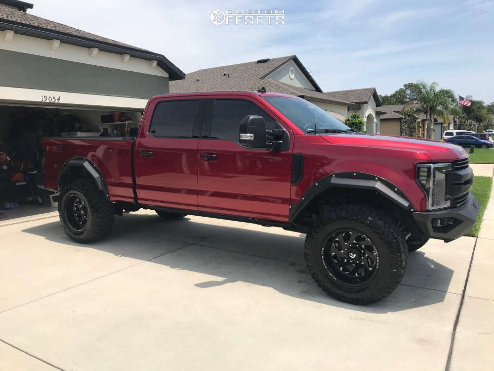 2019 Ford F-250 Super Duty with 20x12 -44 Fuel Vortex and 38/13.5R20 ...