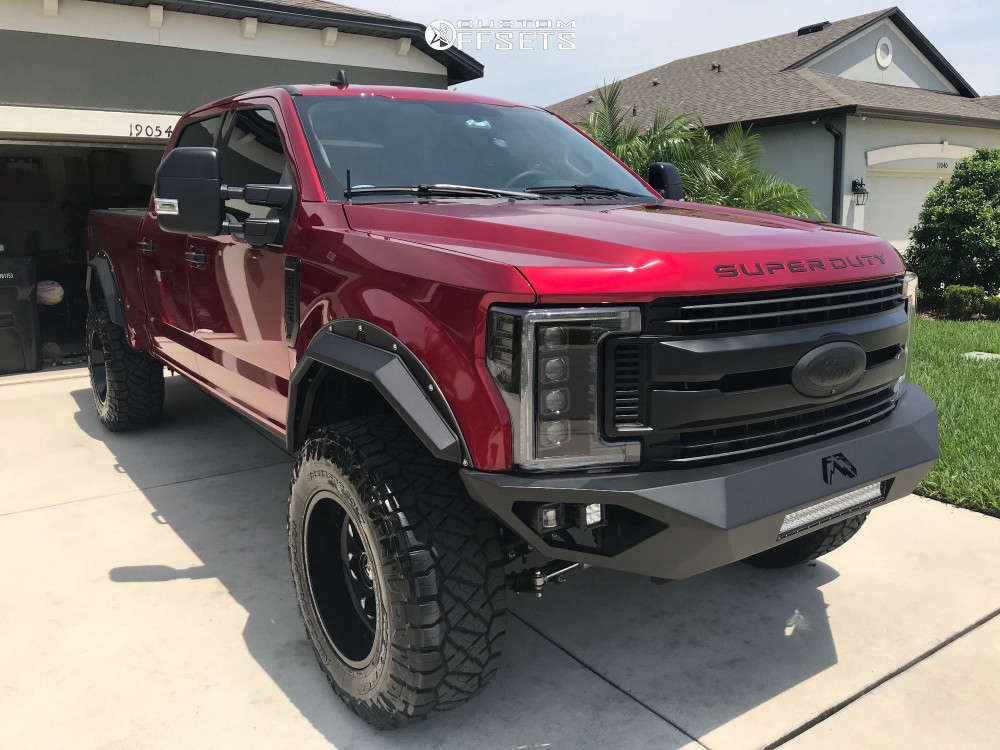 2019 Ford F-250 Super Duty with 20x12 -44 Fuel Vortex and 38/13.5R20 ...