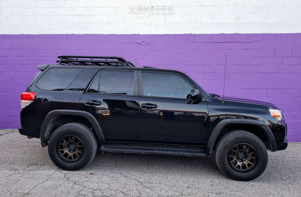 2010 Toyota 4Runner with 17x8.5 -12 RRW Rr5-s and 275/65R17 Michelin ...