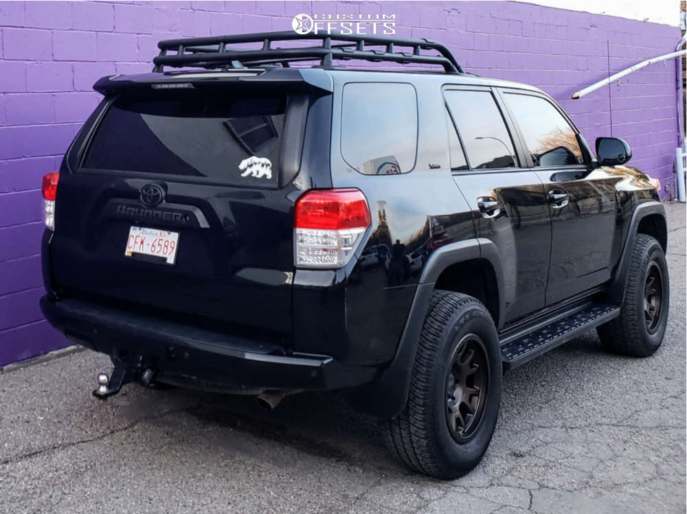 2010 Toyota 4Runner with 17x8.5 -12 RRW Rr5-s and 275/65R17 Michelin ...
