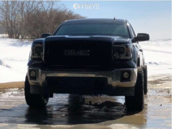 2014 GMC Sierra 1500 with 20x12 -45 Tuff T2a and 285/55R20 AMP Mud ...