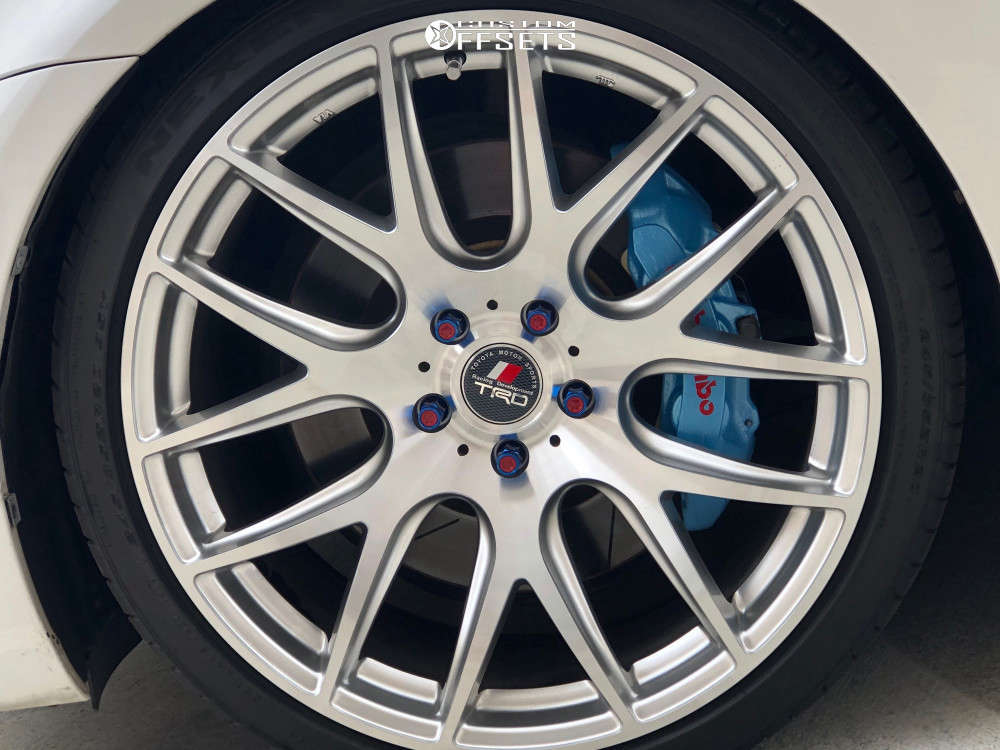 2009 Lexus IS F with 20x9 35 ESR Sr12 and 245/35R20 Nexen Nfera Su1 and ...