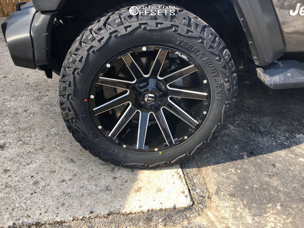 2018 Jeep Wrangler with 20x10 -18 Fuel Contra and 33/12.5R20 Venom ...
